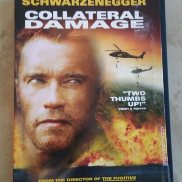Media | Sale Collateral Damage Schwarzenegger Dvd | Poshmark